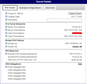 Setting up Hurricane Electric IPv6 on Ubuntu 22.04 - aih.app