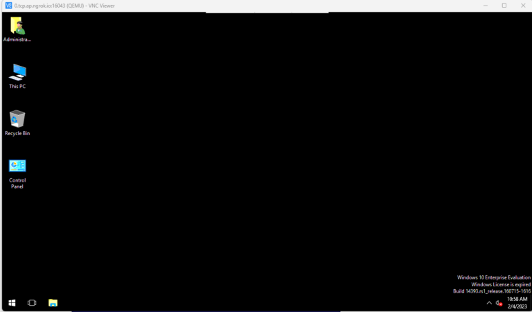Run Windows 10 for free in GitHub codespaces using QEMU